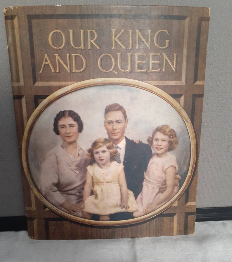 Our King and Queen Commemorative Childrens Book - Etsy