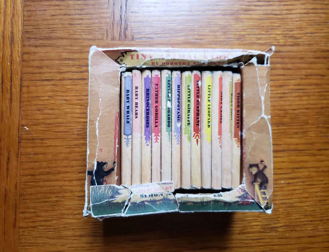 The Tiny Golden Library-little Golden Bookssimon & Schuster Tiny Animal ...