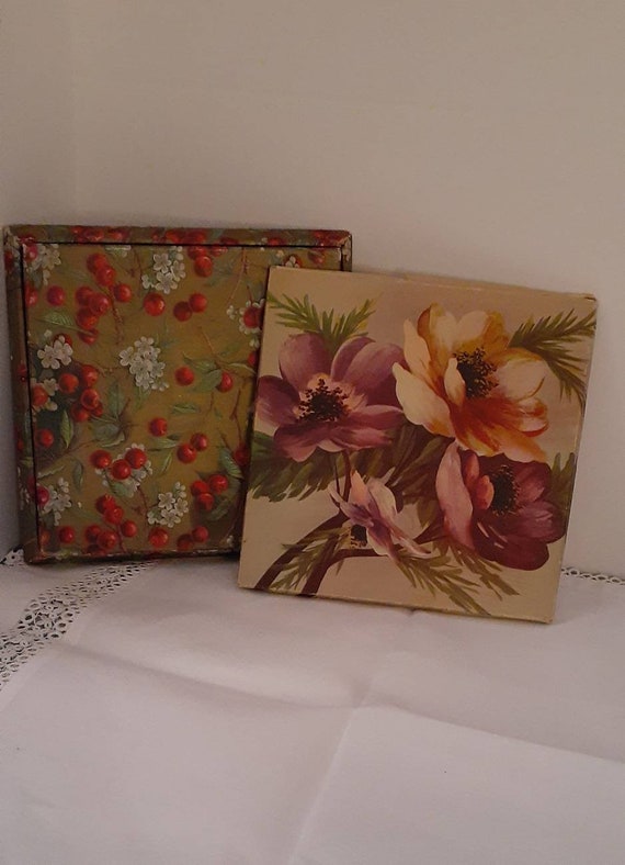 Vintage hankies floral printed - Gem