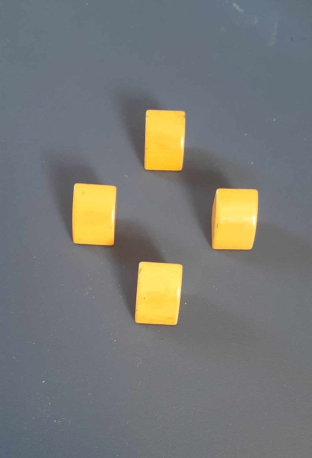 Vintage Bakelite Creamed Corn Buttons, Set of 4 - Etsy