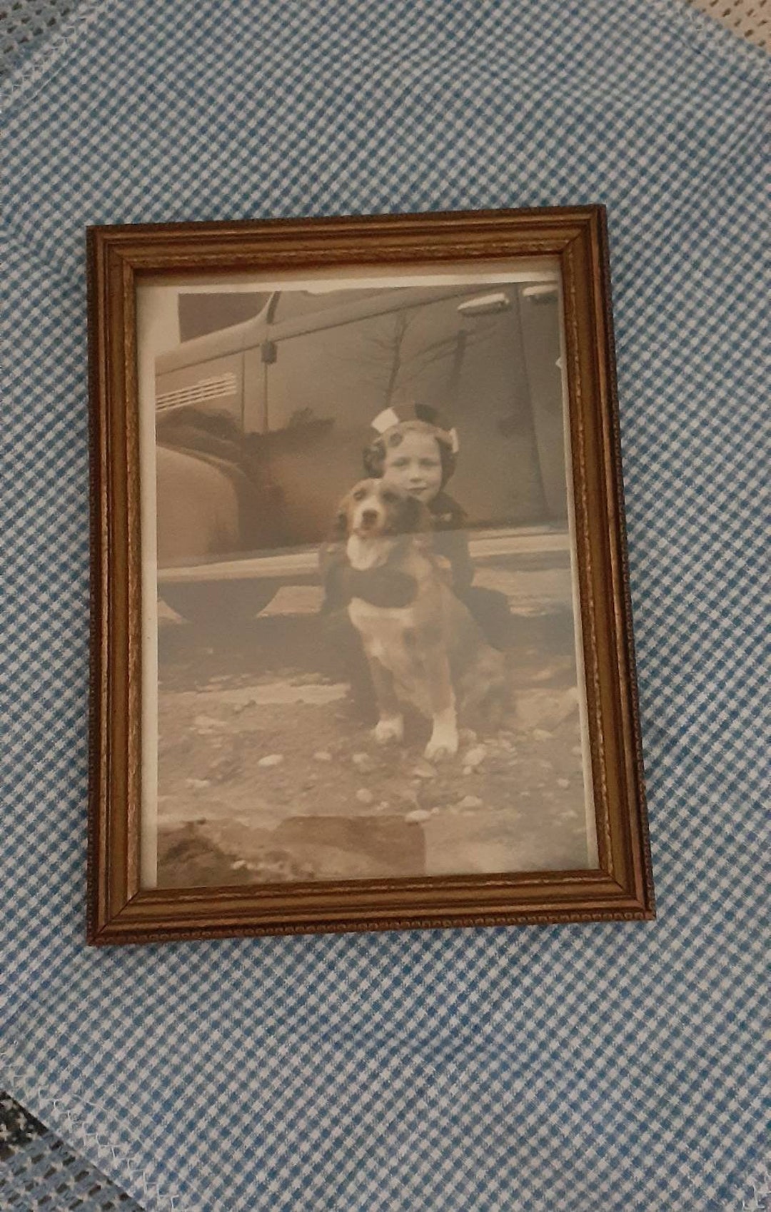 Photography 1939 Joyce and Tippy, Her Dog - Etsy