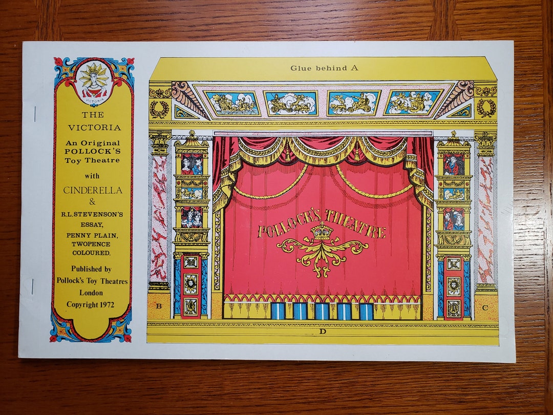 1972 the Victoria Original Pollack's Toy Theatre - Cinderella, & RL ...