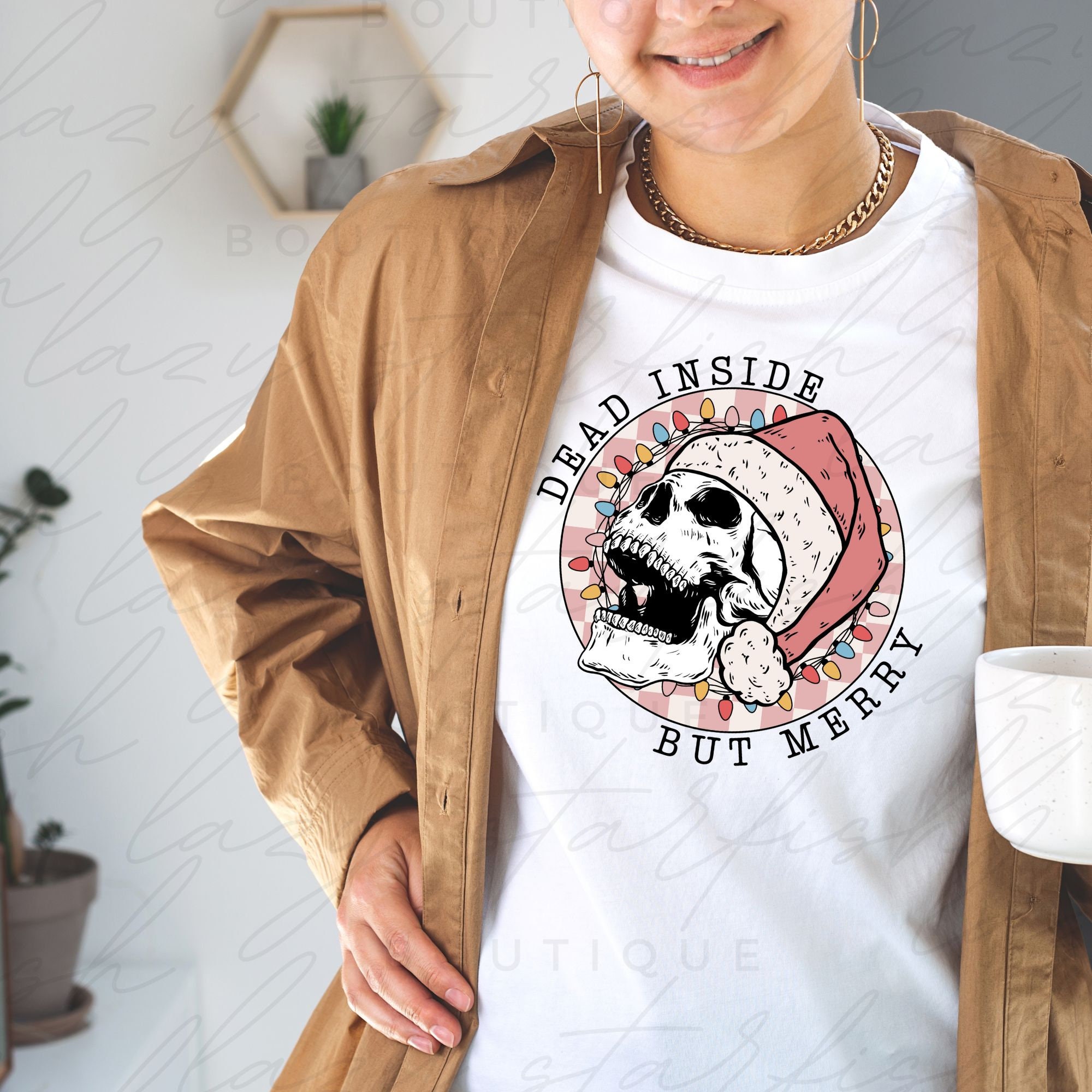 Dead Inside Png, Christmas Png, Holiday Png, Skeleton Santa Png - Etsy