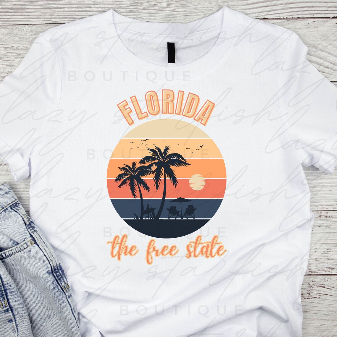 Florida PNG, FL the Free State, Florida Life PNG, Digital Download ...