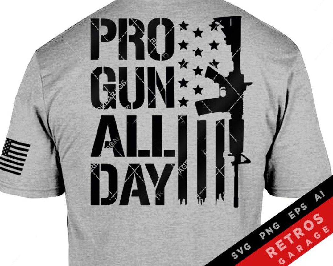 Pro Gun SVG PNG Defend Second Amendment Sublimation Patriotic Print ...