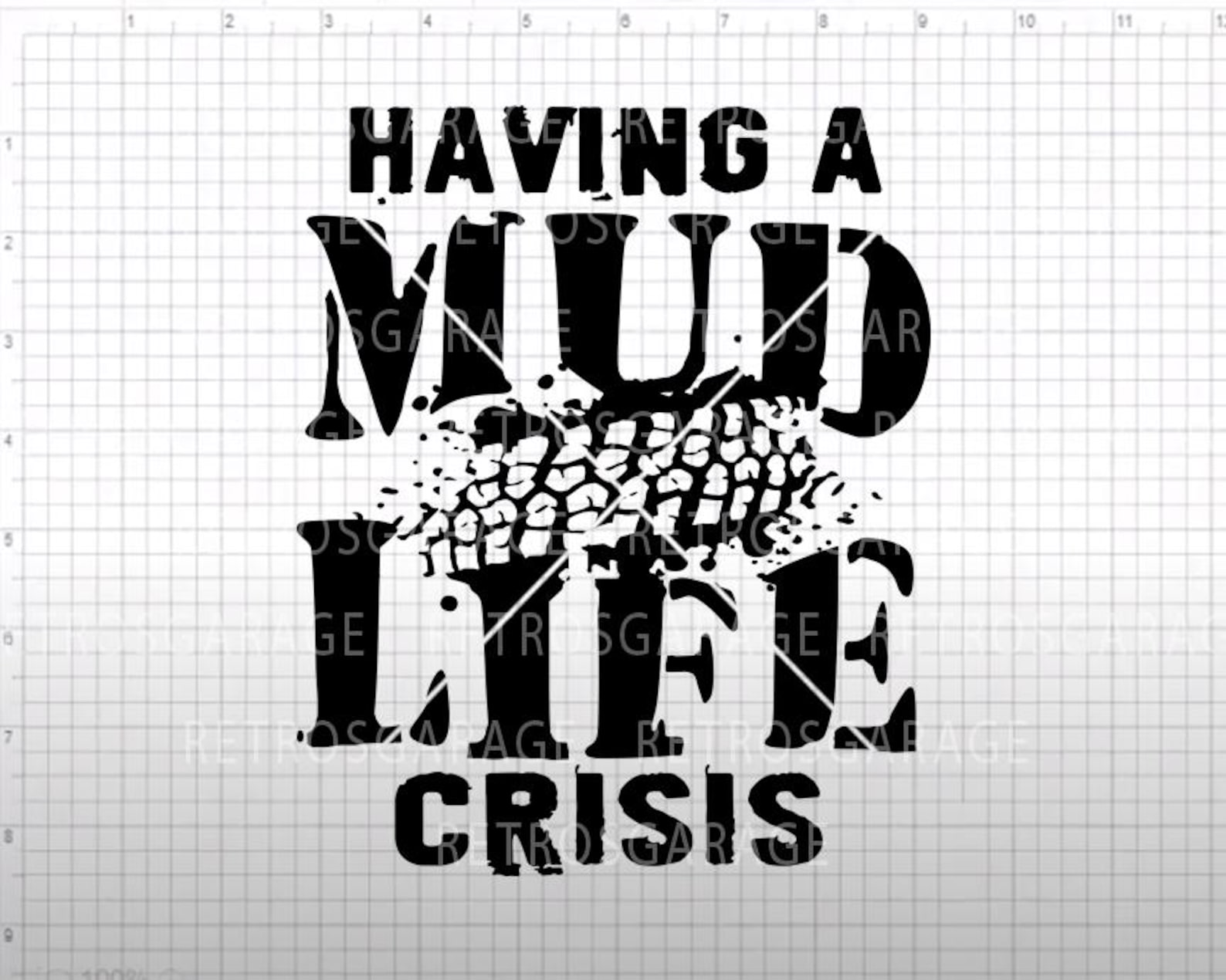 Having a Mud Life Crisis SVG PNG: off Road Adventure Design (digital ...