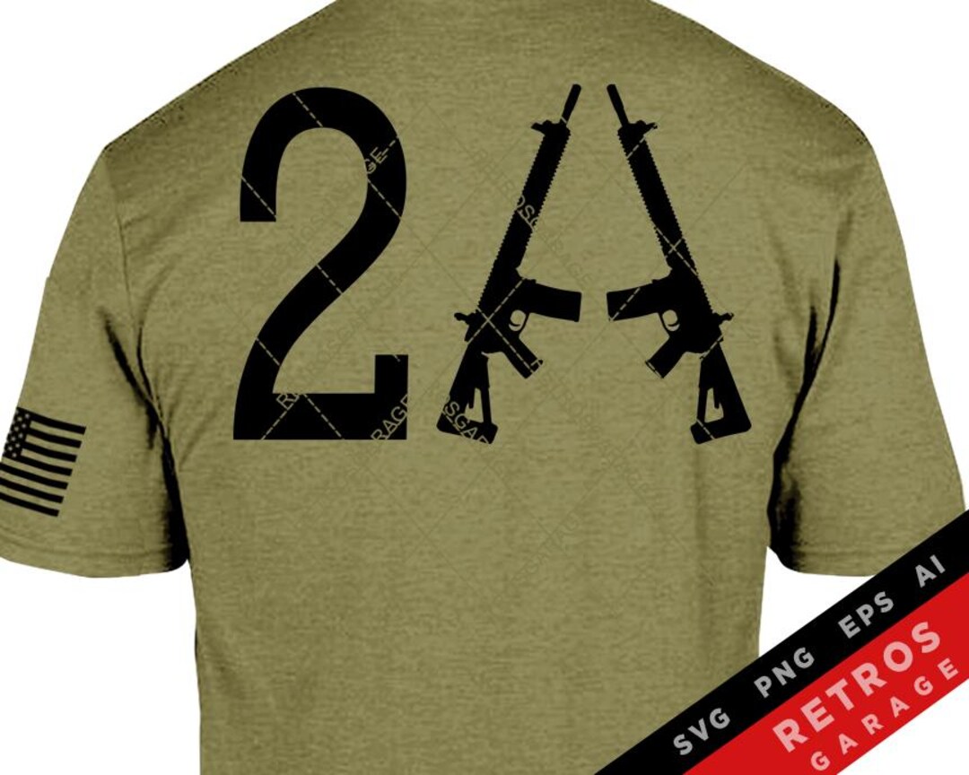 2A Second Amendment SVG PNG Sublimation Patriotic Print Design America ...
