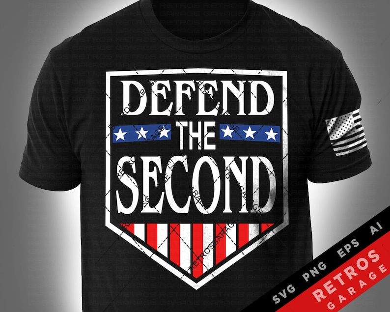 Defend the Second Amendment SVG PNG Sublimation Patriotic - Etsy