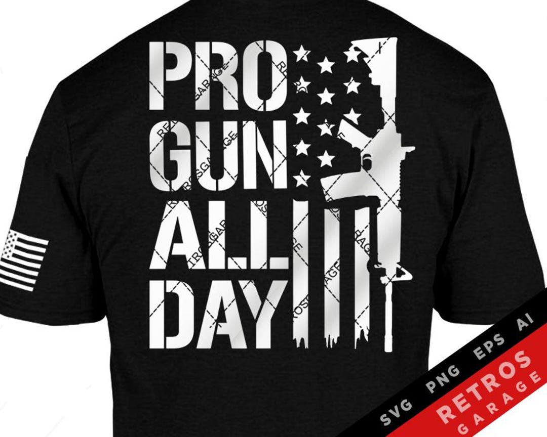 Pro Gun SVG PNG Defend Second Amendment Sublimation Patriotic Print ...