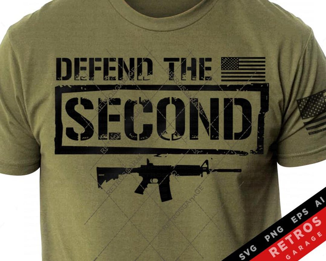 Defend the Second Amendment SVG PNG Sublimation Patriotic Print Design ...