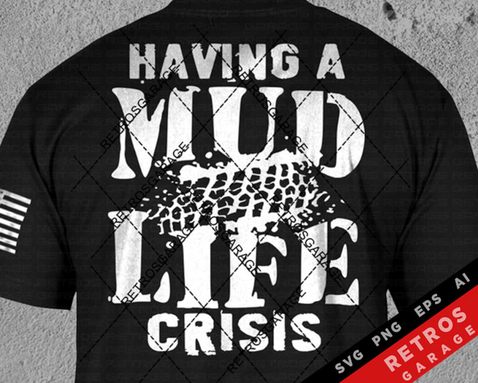 Having a Mud Life Crisis SVG PNG: off Road 4x4 Design (digital Download ...