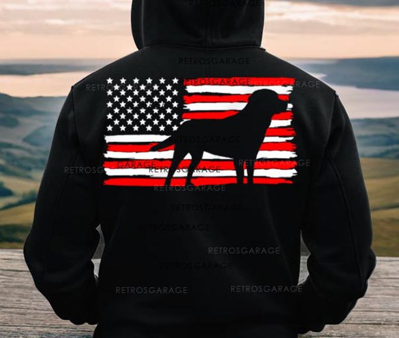 Labrador USA Flag SVG PNG: Dog Cut File Design (digital Download) - Etsy