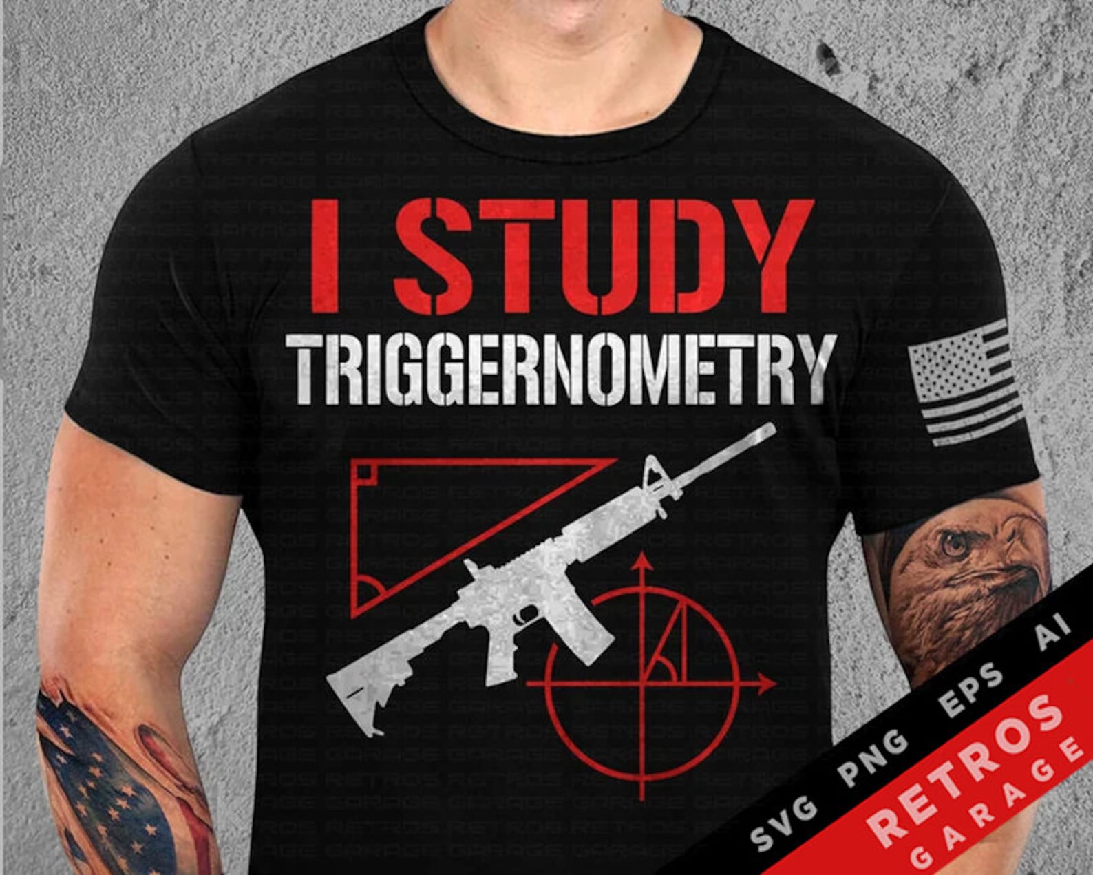 I Study Triggernometry SVG PNG Defend Second Amendment - Etsy