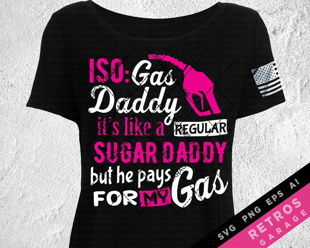 Gas Daddy SVG: Funny Digital Download USA - Etsy