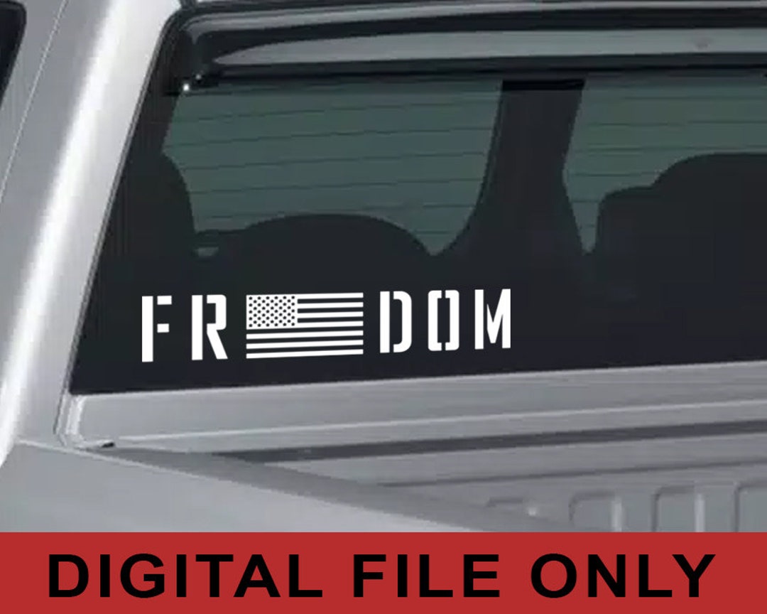 Freedom USA Flag File for Car Sticker Cutting SVG PNG Second Amendment ...