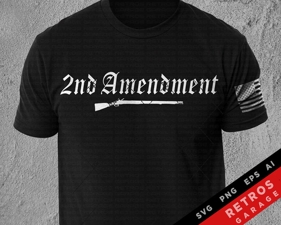 Second Amendment SVG PNG Sublimation Patriotic Print Design America EPS ...