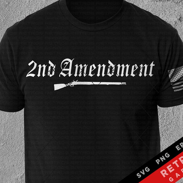 Second Ammendment Svg - Etsy