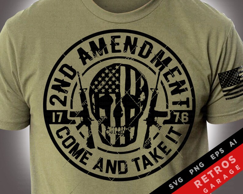 Second Amendment SVG PNG Sublimation Patriotic Print Design - Etsy