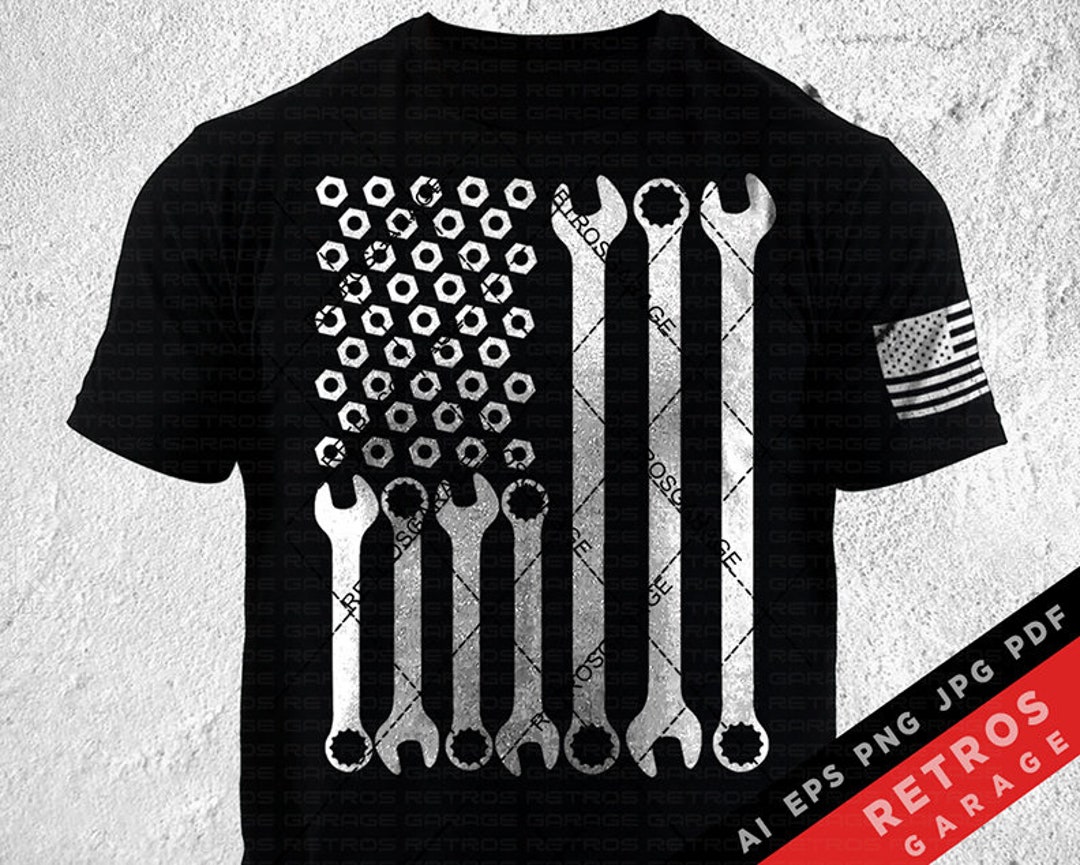 Mechanic Usa Flag I'm a Mechanic PNG Sublimation Print Design EPS ...
