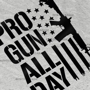 Pro Gun SVG PNG Defend Second Amendment Sublimation Patriotic Print ...