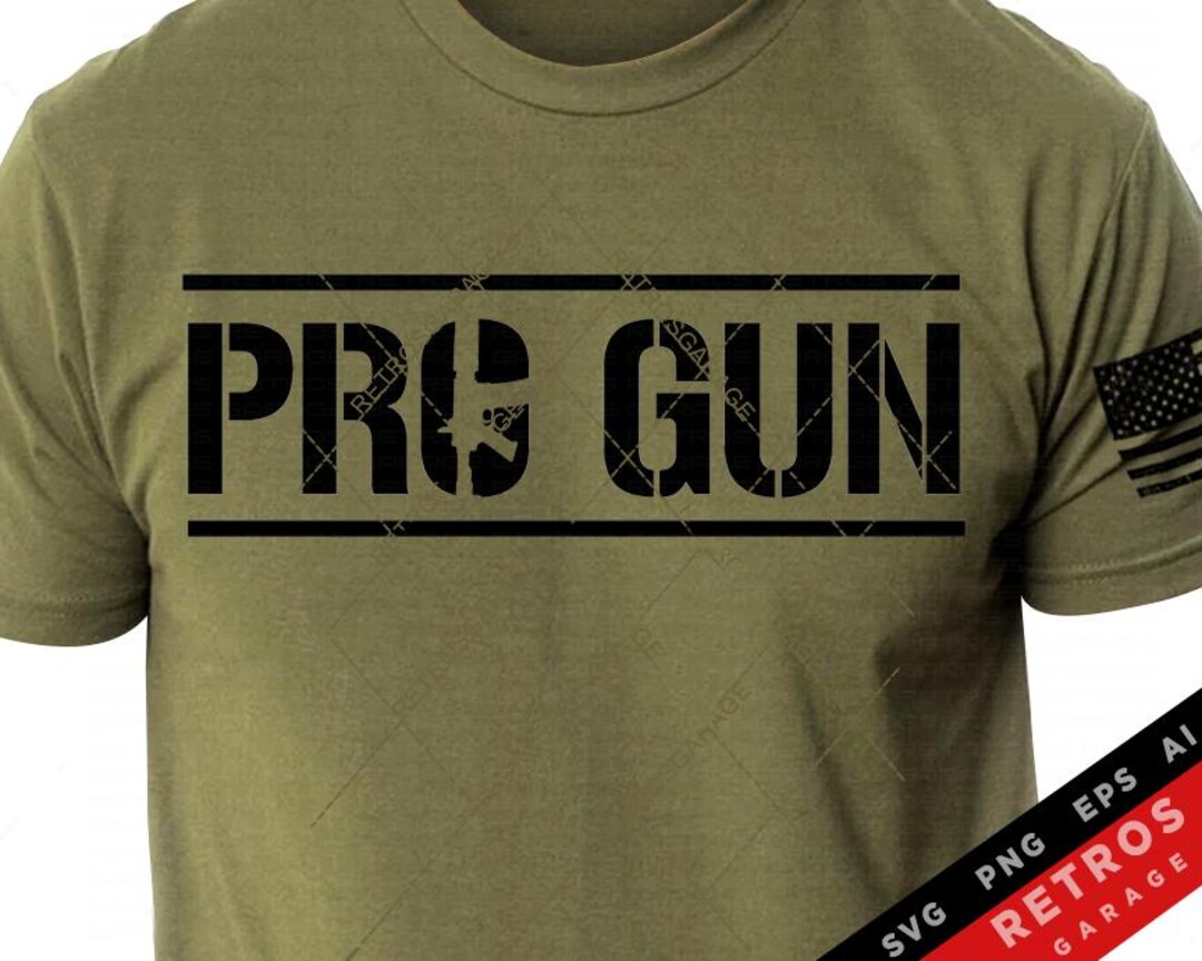 Pro Gun SVG PNG Defend Second Amendment Sublimation Patriotic Print ...