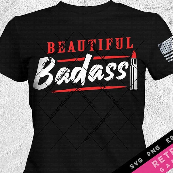 Badass Women Patriotic Designs Svg - Etsy