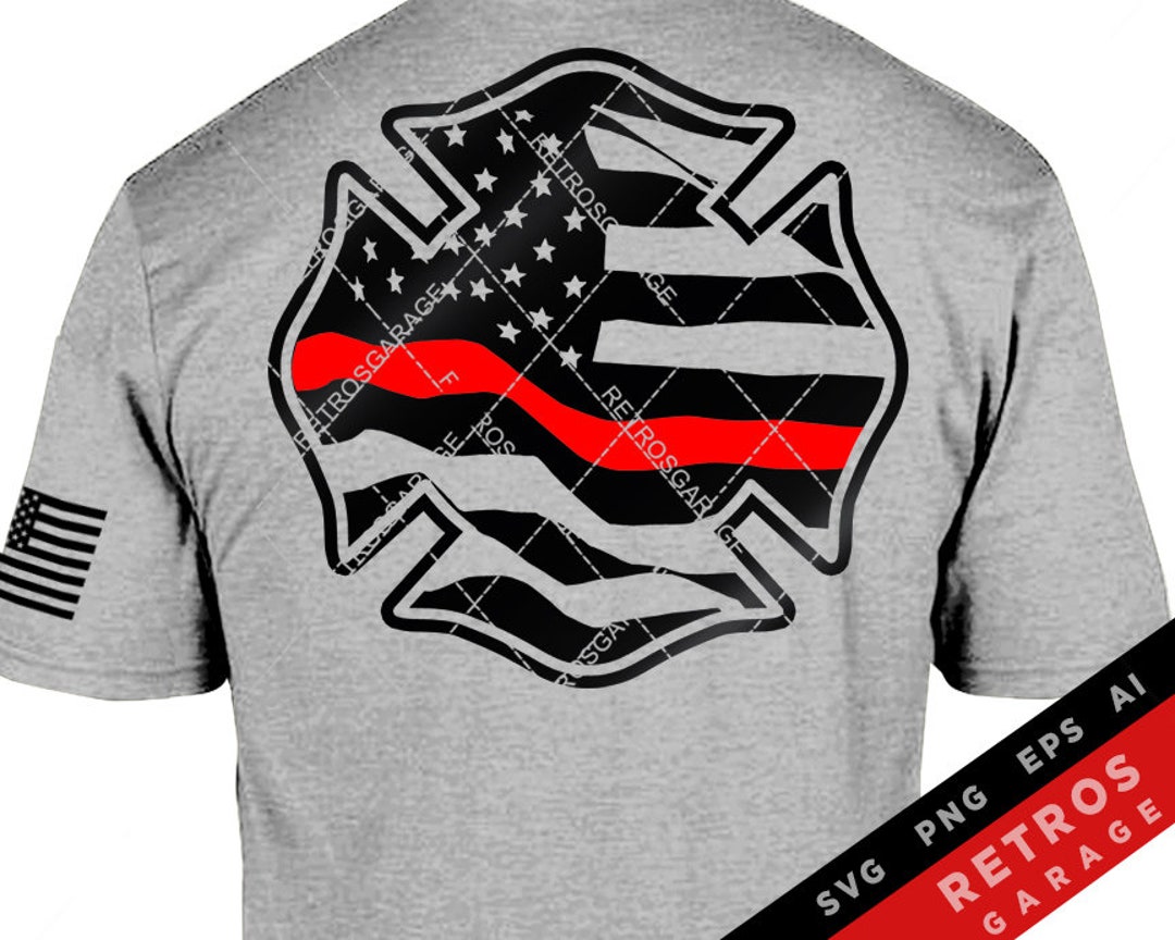 Firefighter SVG PNG Usa America Flag Patriotic Firefighter Flag Design ...