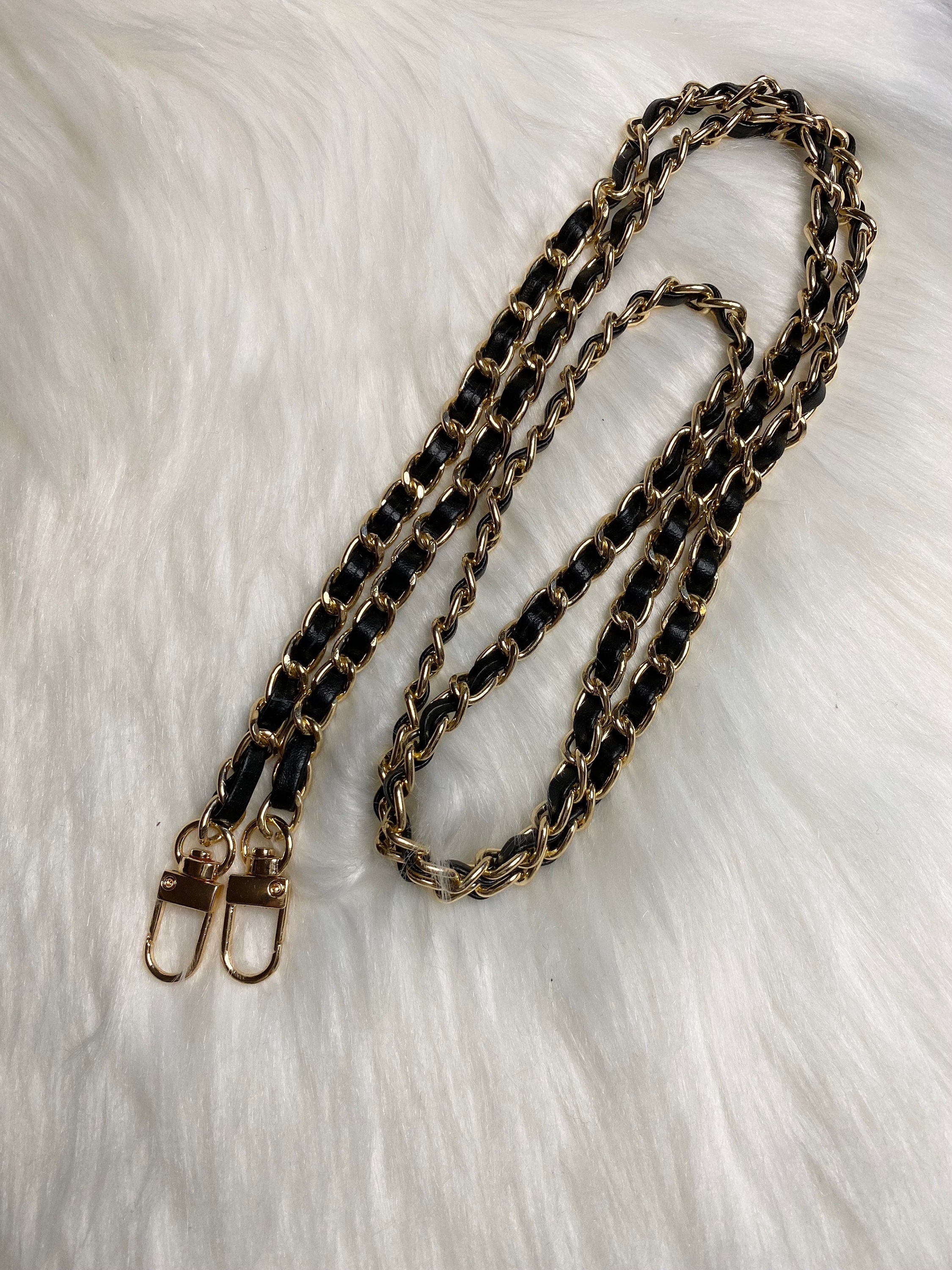 Bag Chain Strap Replacement Crossbody Handbag Purse Strap, Classic Gold ...