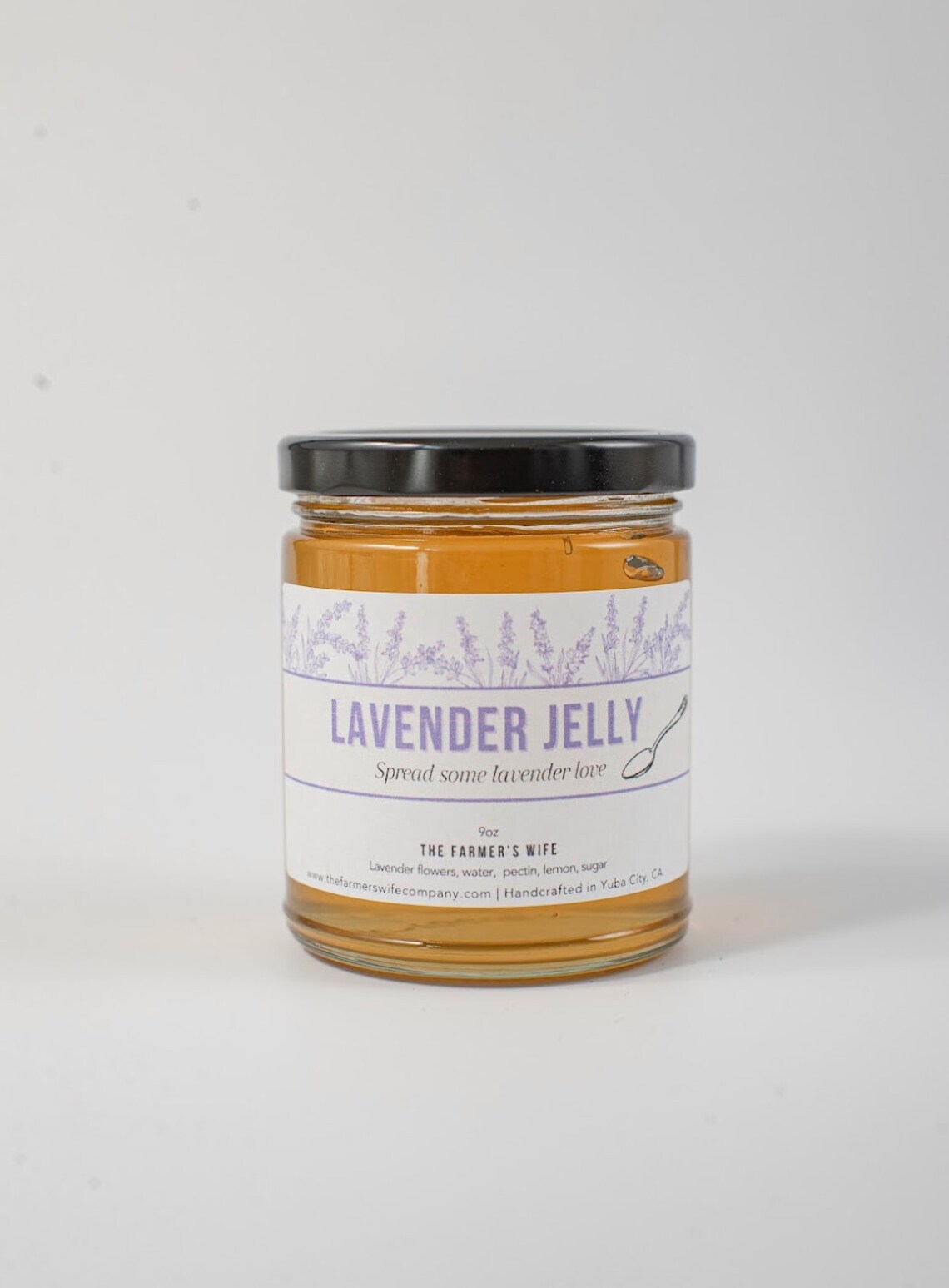 Lavender Jelly, Handmade Jelly, Handmade Lavender Jelly, All Natural ...