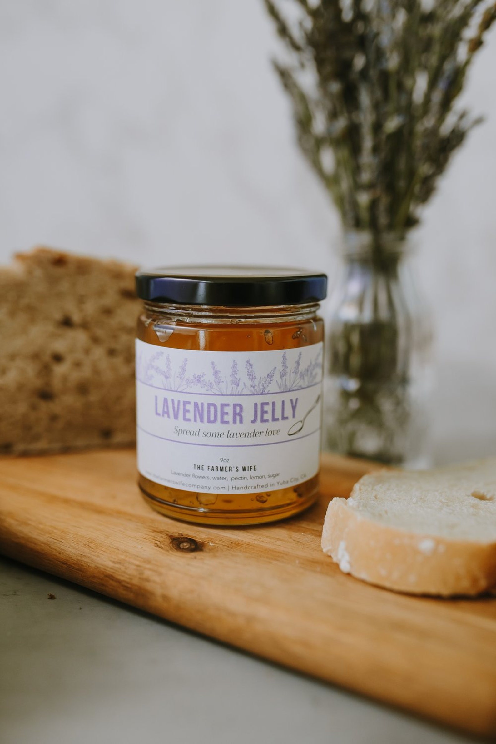 Lavender Jelly, Handmade Jelly, Handmade Lavender Jelly, All Natural ...