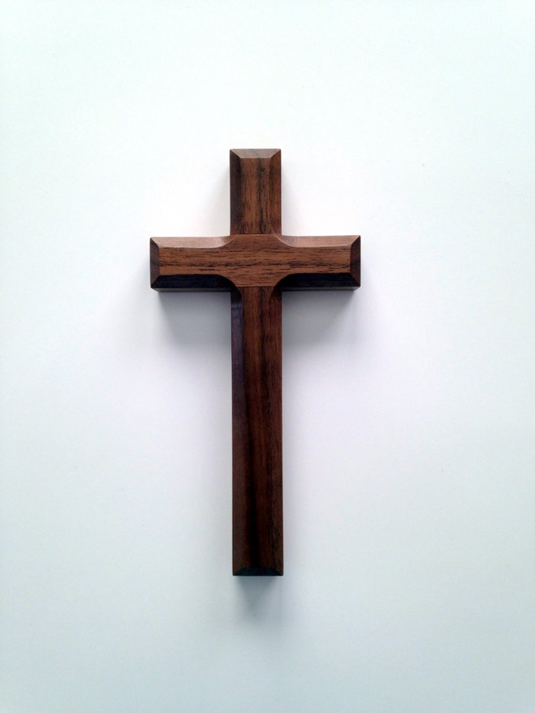 6” Small Cross - Wood Cross - Palm Cross - Prayer Cross - Christian ...