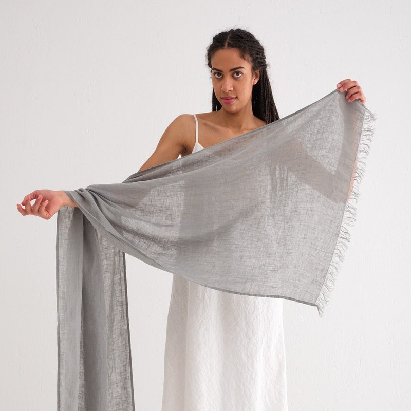 Linen Scarves - Etsy