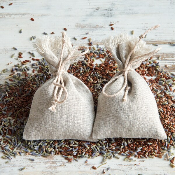 Linen Sachets - Etsy