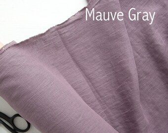 LINEN FABRIC SAMPLES Fabric Swatches of Pure Softened Linen