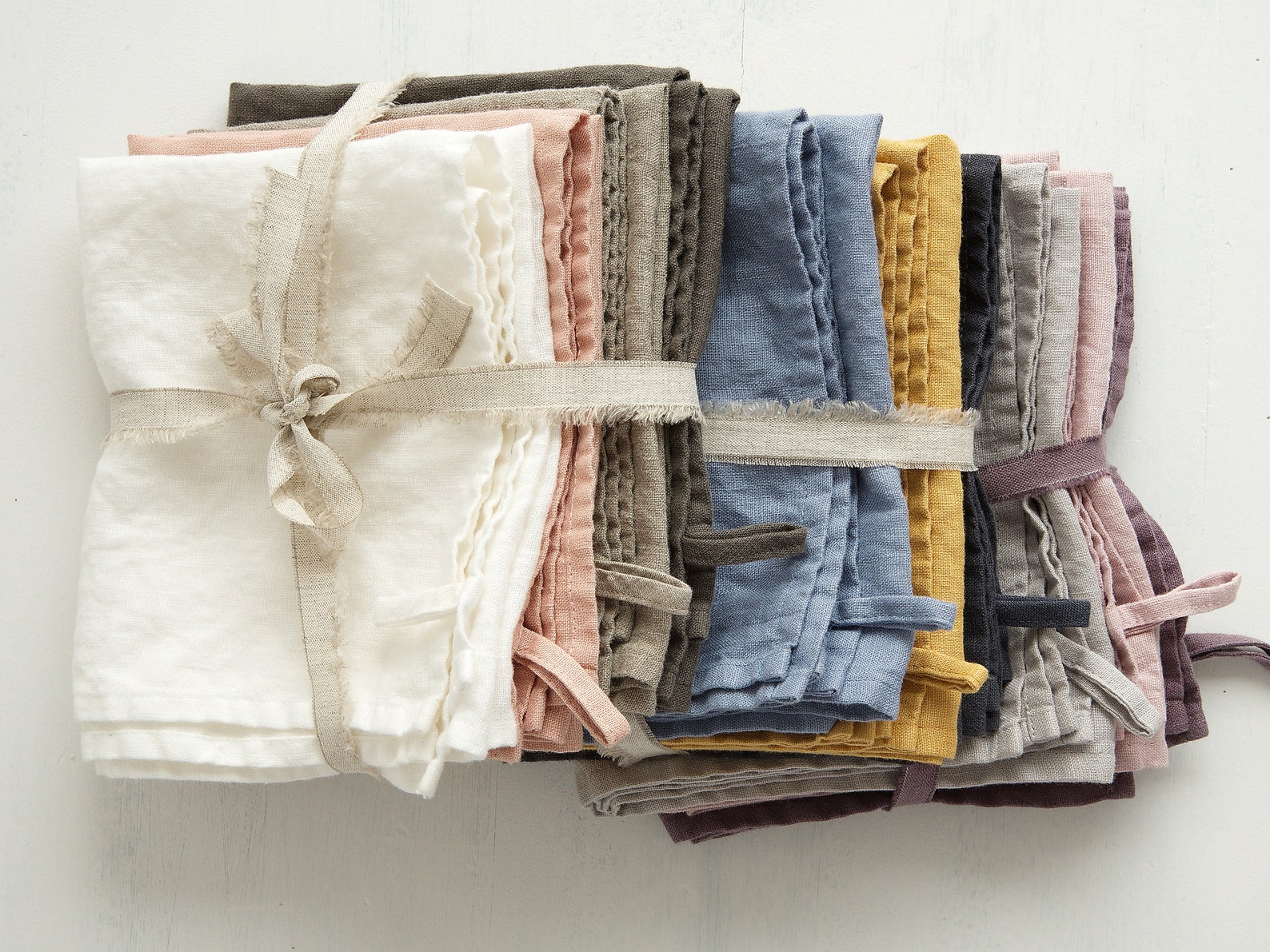 LINEN FABRIC SAMPLES Fabric Swatches of Pure Softened Linen - Etsy