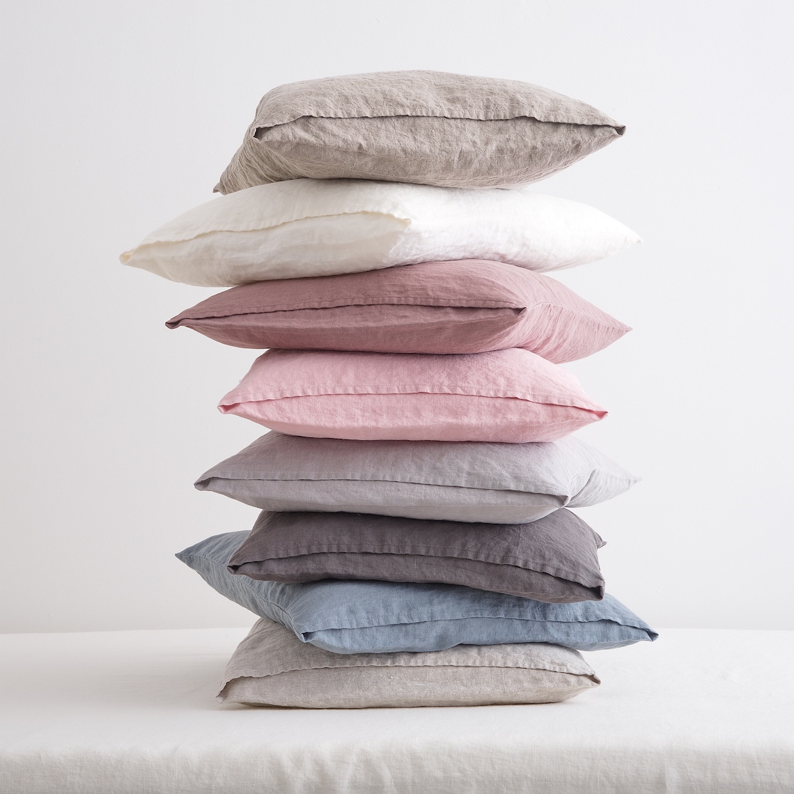 Linen Pillow Cover Linen Pillowcase Linen Cushion Cover | Etsy