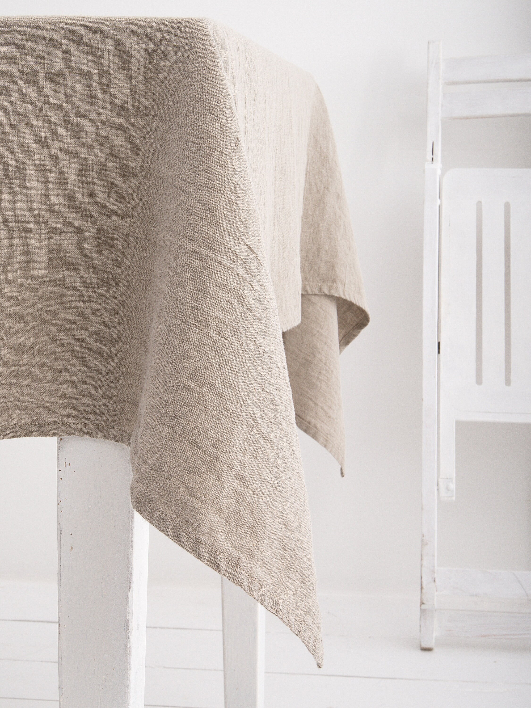 Table Linen Linen Tablecloth Natural Table Linen Tablecloth - Etsy