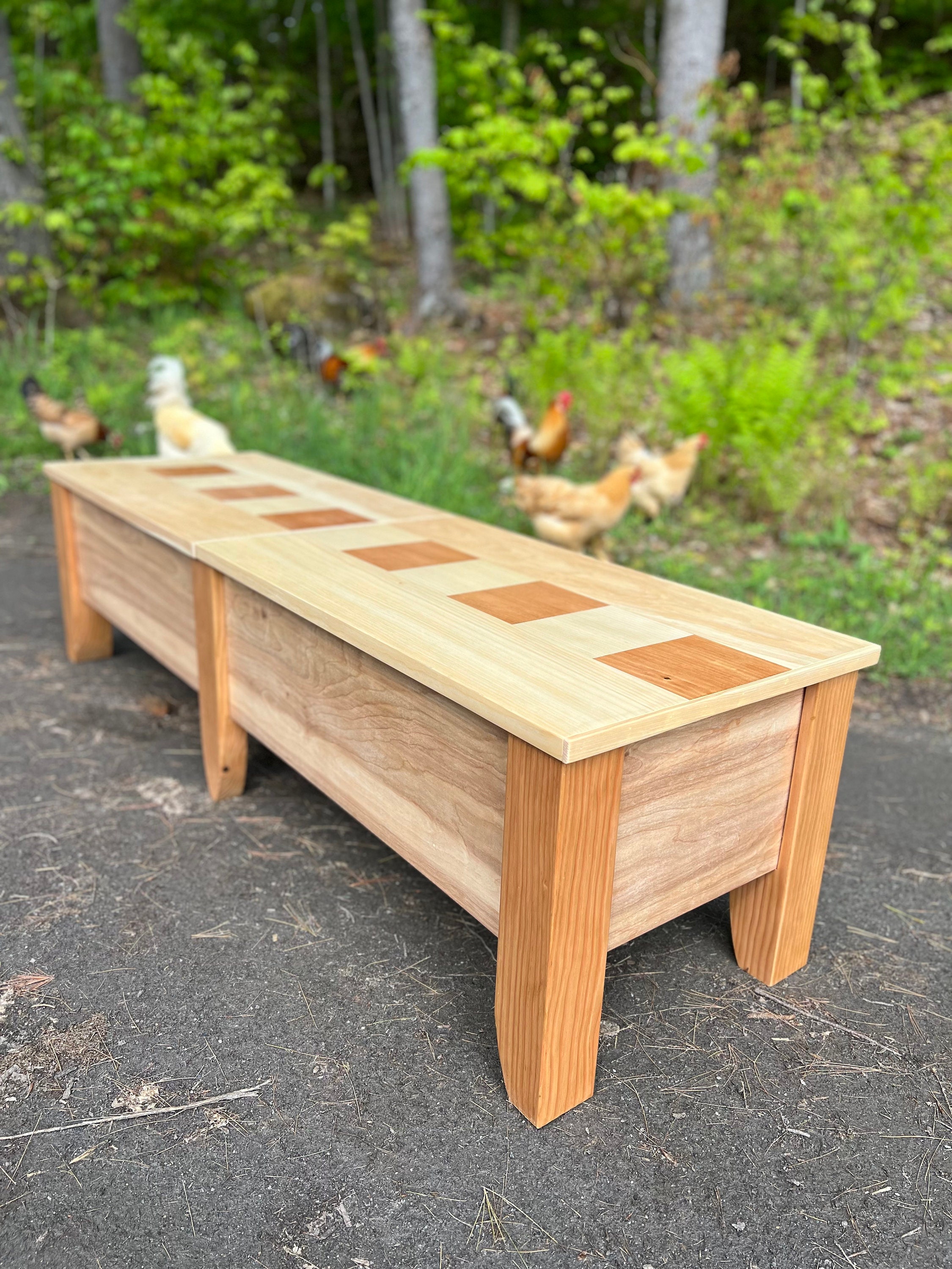 Custom Storage Bench - Etsy