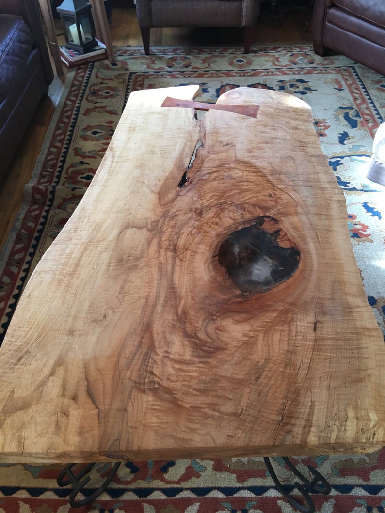 Live-edge Coffee Table - Etsy