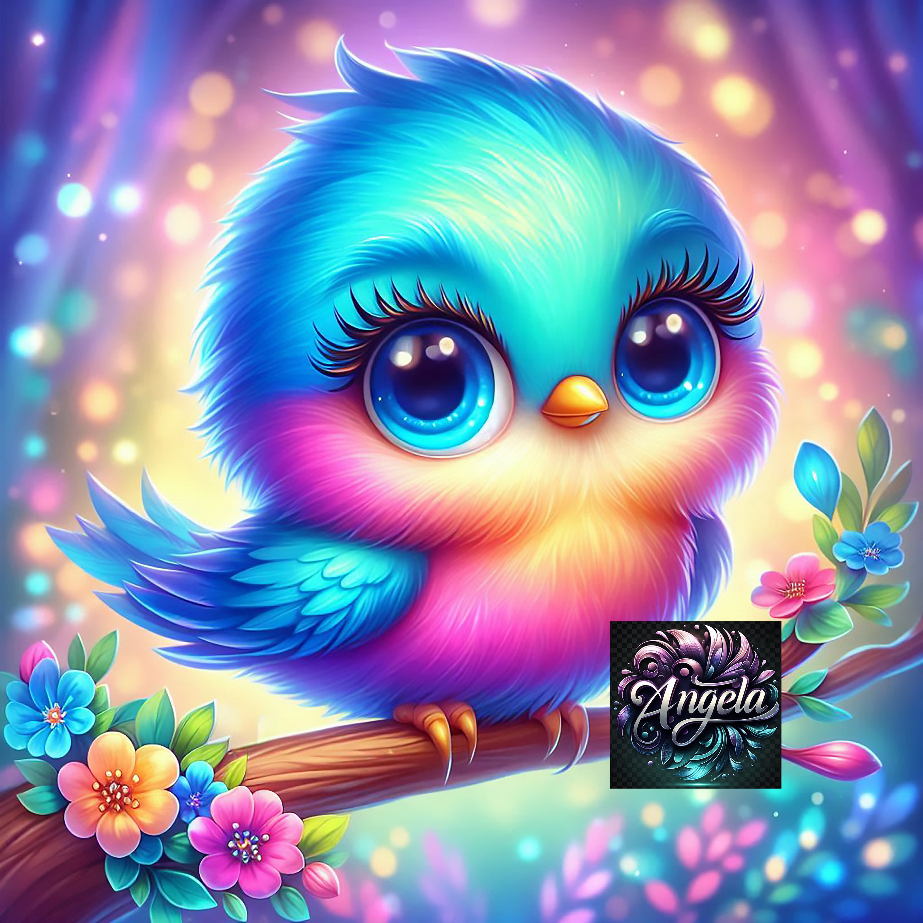 High Resolution Digital Download, Colorful Bird - Etsy