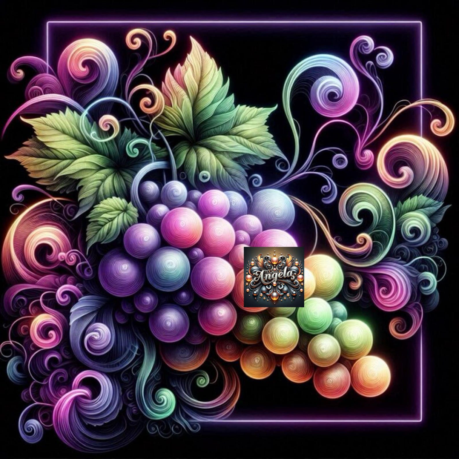 High Resolution Digital Download, Beautiful Surreal Grapes, 5 Images - Etsy