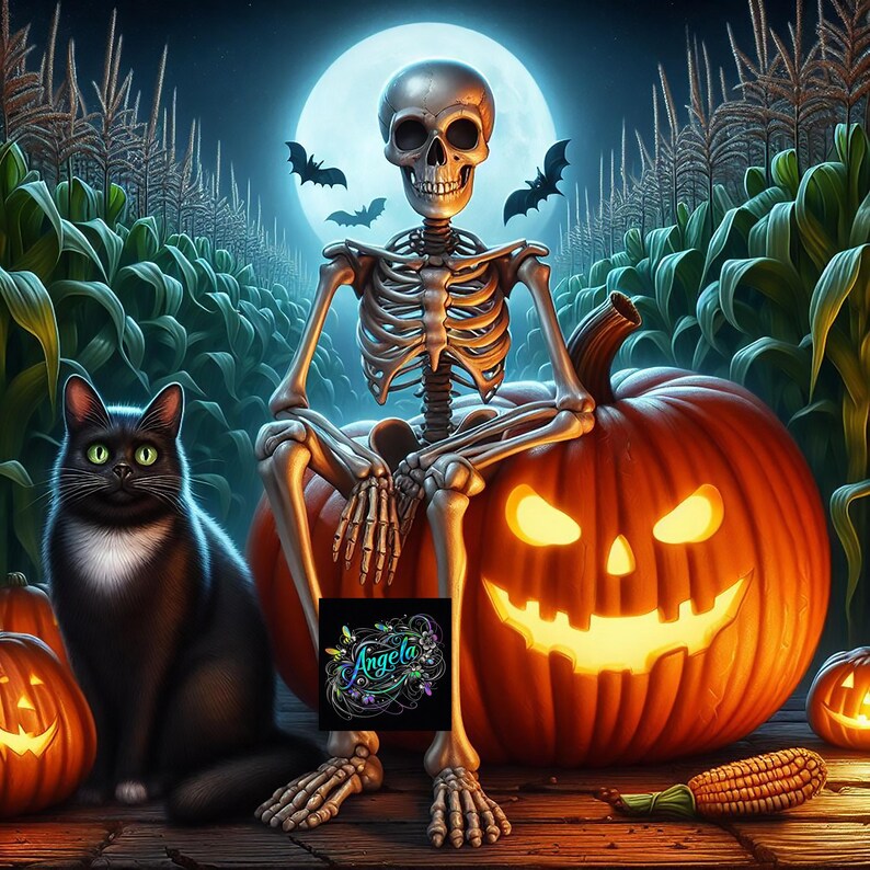 High Resolution Digital Download, Halloween Skeletons, 3 PNG - Etsy