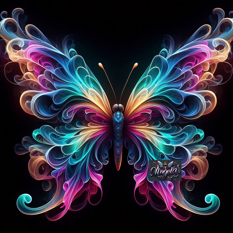 Colorful Butterfly - Etsy