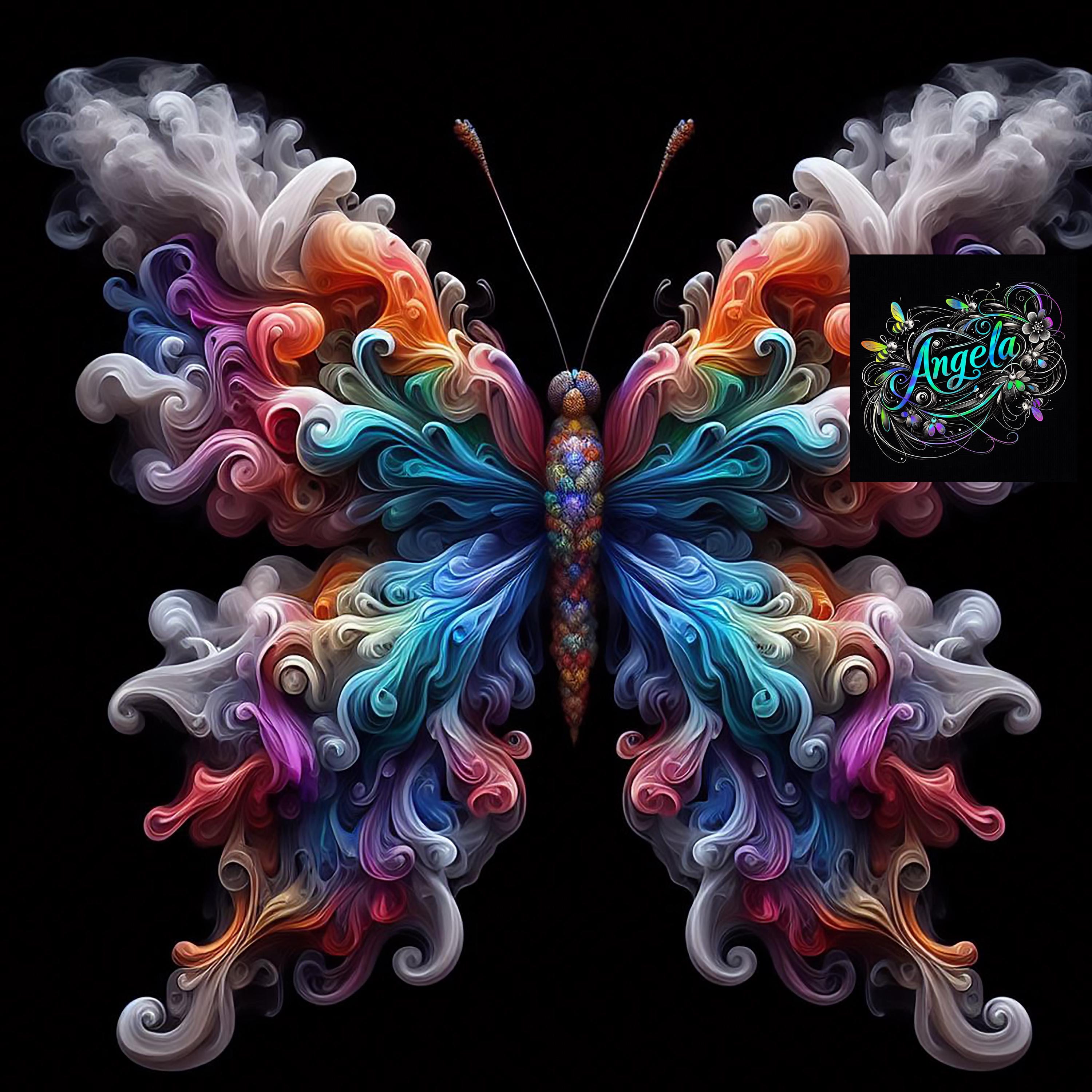 High Resolution Digital Download, Unique Butterfly 4 Different PNG - Etsy