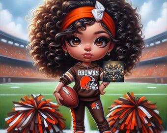 High Resolution Digital Download, 5 NFL Chibi Girls, Seahawks - Etsy