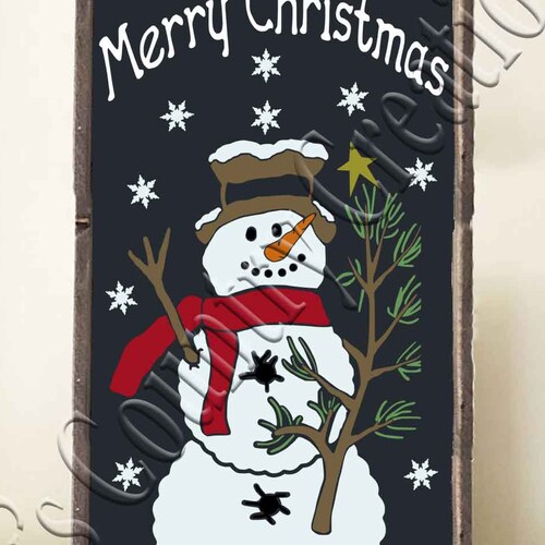 Primitive Christmas Trees SVG DXF PNG Jpeg Christmas Tree - Etsy