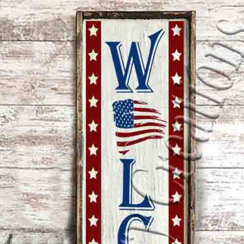 Patriotic Sign - Etsy