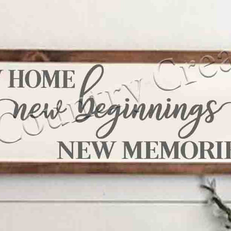 New Home Svg - Etsy