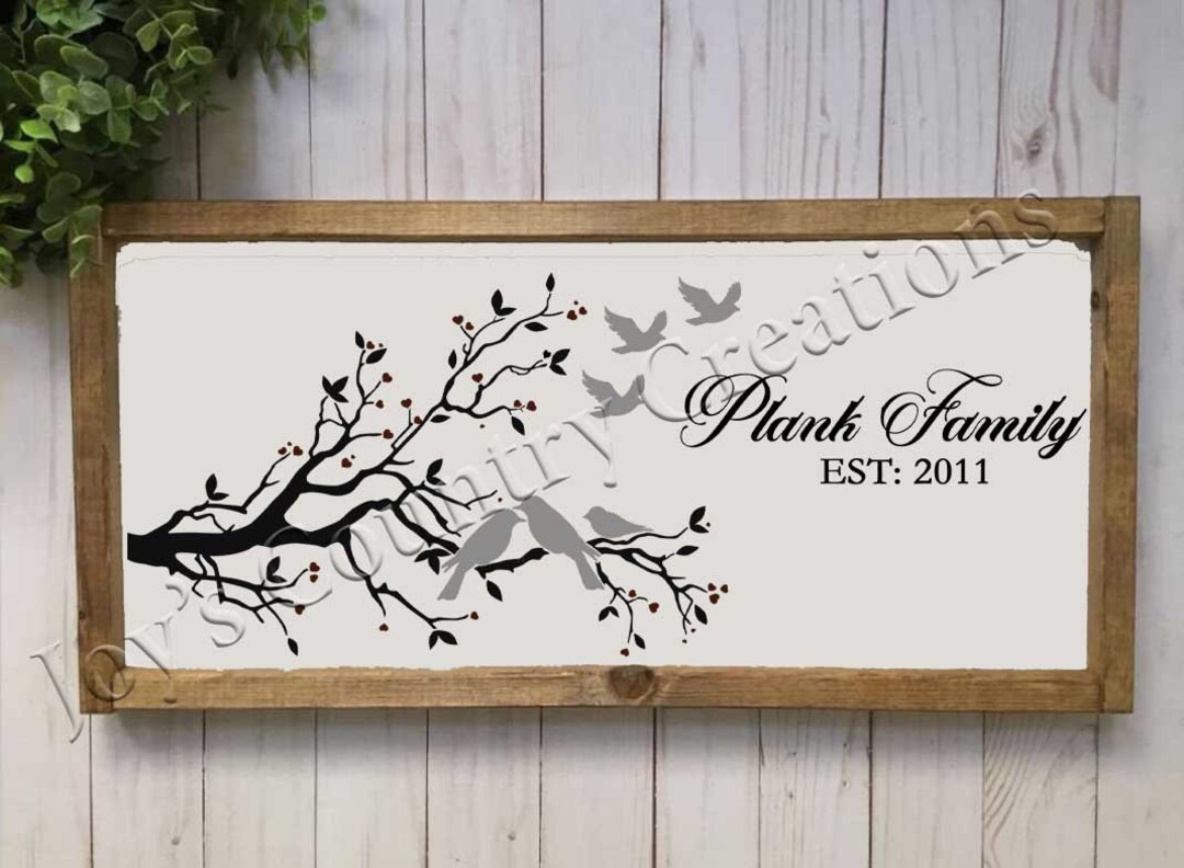 Bird Family, Family Sign, Family Svg , Bird Svg, Our Nest, Digital ...