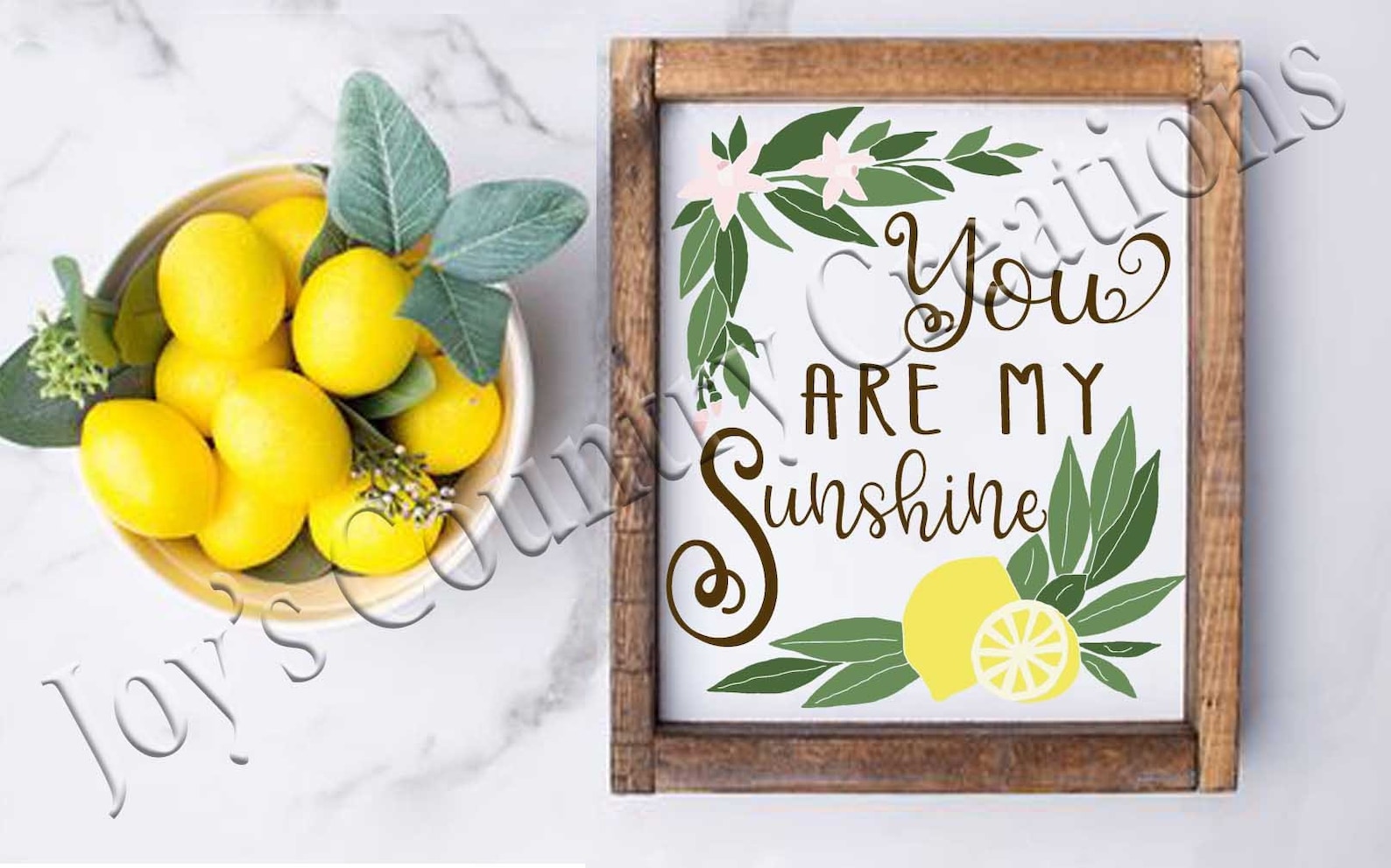 You Are My Sunshine Lemon Decor Lemon Design Kitchen Sign - Etsy